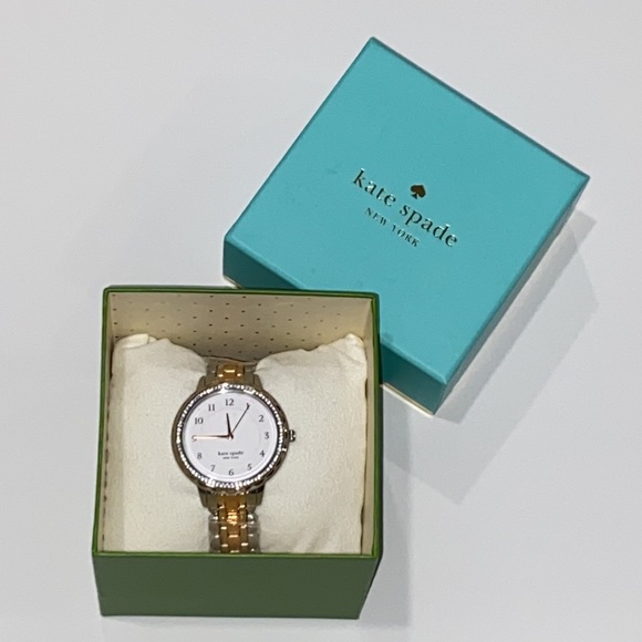 kate spade | Accessories | Kate Spade New York Twotoned Silver Gold ...